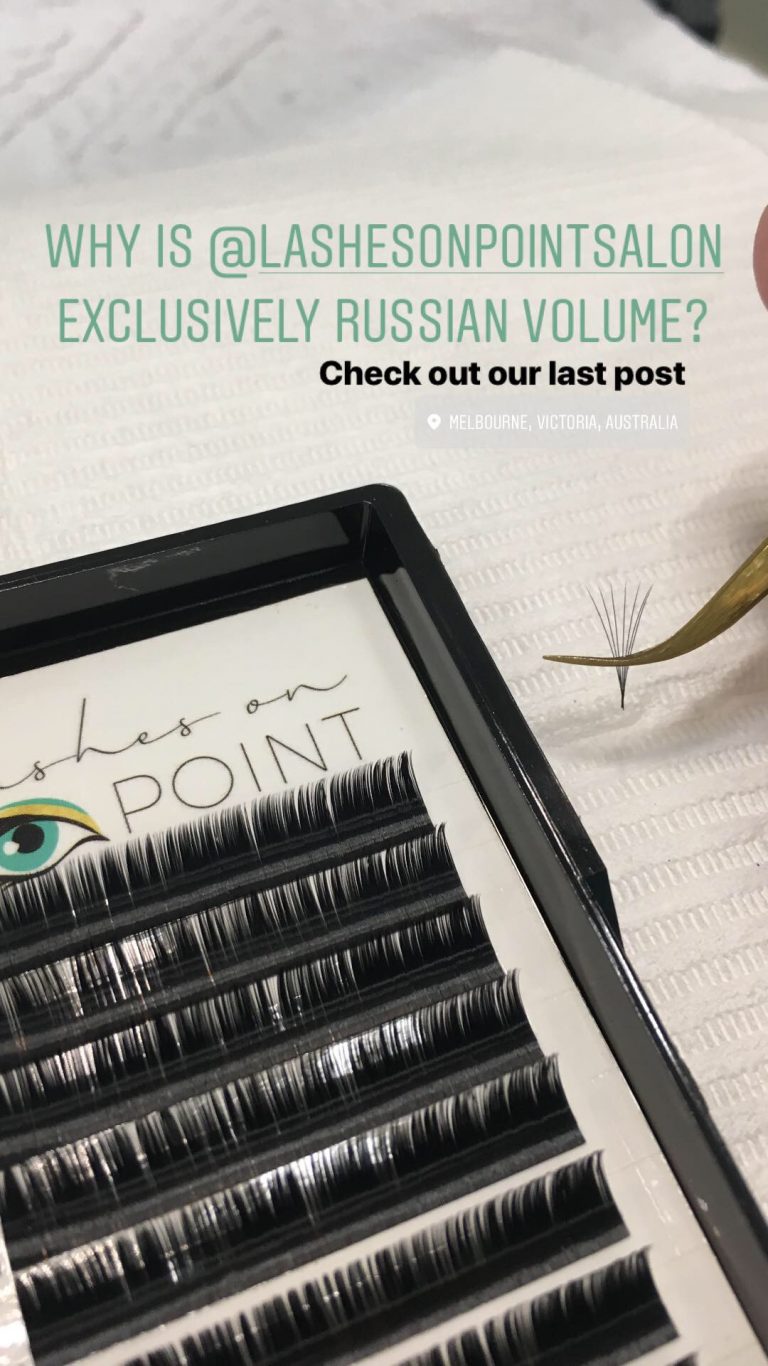 Why We Choose Russian Volume for Every Lash Set at Lashes On Point ...